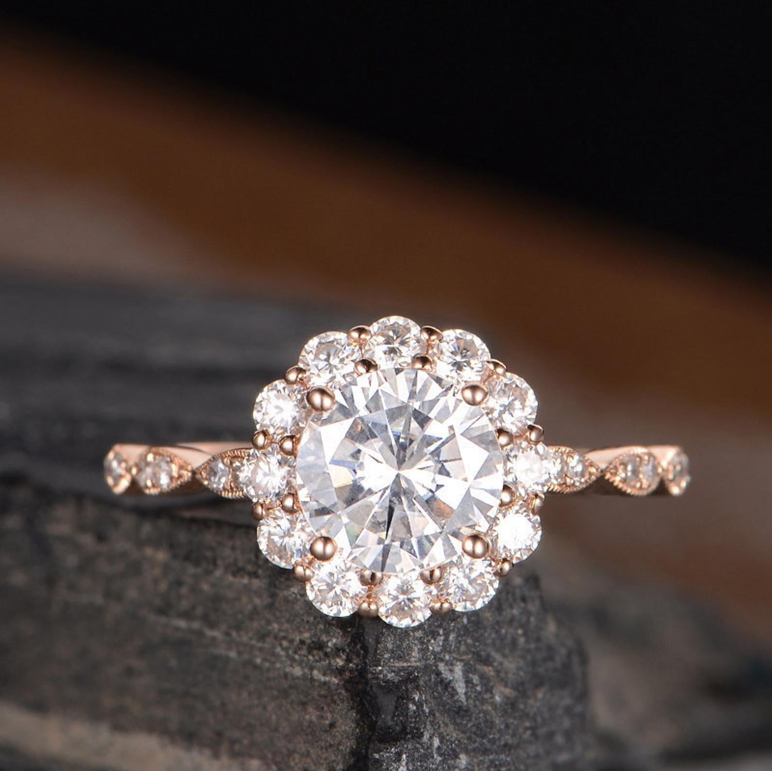 Moissanite Bridal Set – Barbara Maison